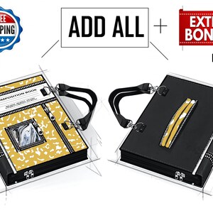 Composition Book Case for Boox Tab Ultra Case With Yellow Fastener Onyx ...