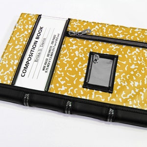 Composition Book Case for Boox Tab Ultra Case With Yellow Fastener Onyx ...