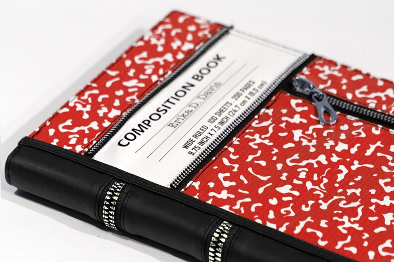 Red Composition Book Samsung Laptop Case Galaxy Book5 Pro 360 16 Inch ...