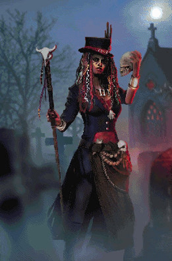 Voodoo Priestess Art