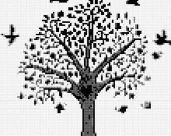 Tree of Life Cross Stitch Pattern - Etsy