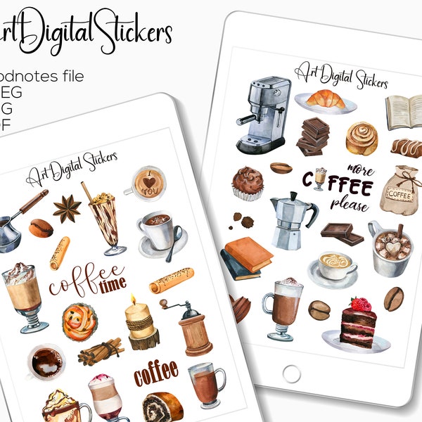 Coffee Stickers - Etsy