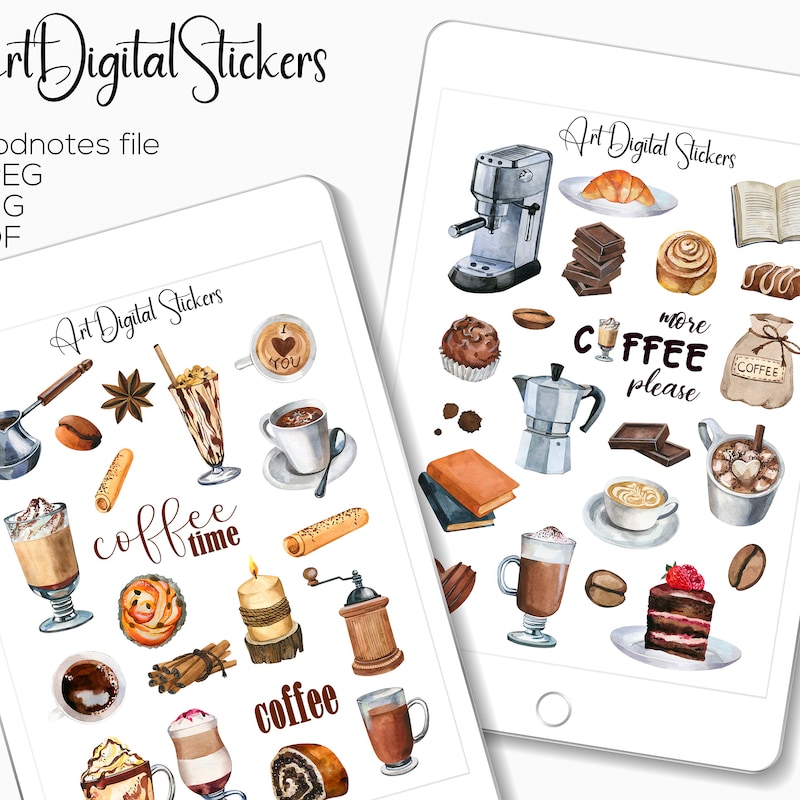 Coffee Stickers - Etsy