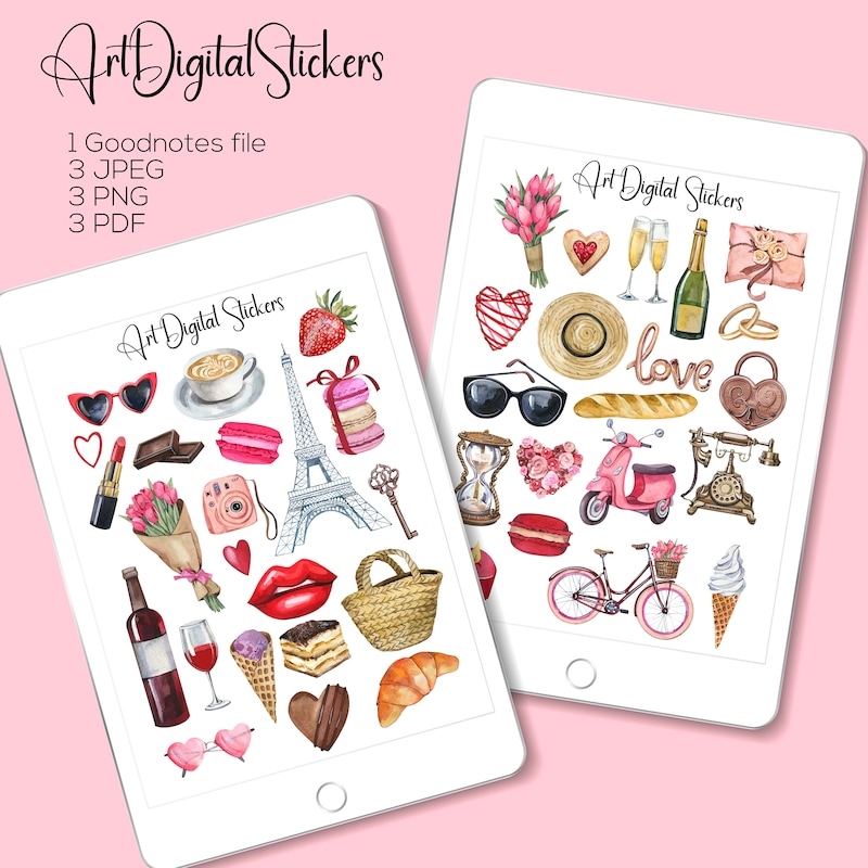 Paris Sticker - Etsy