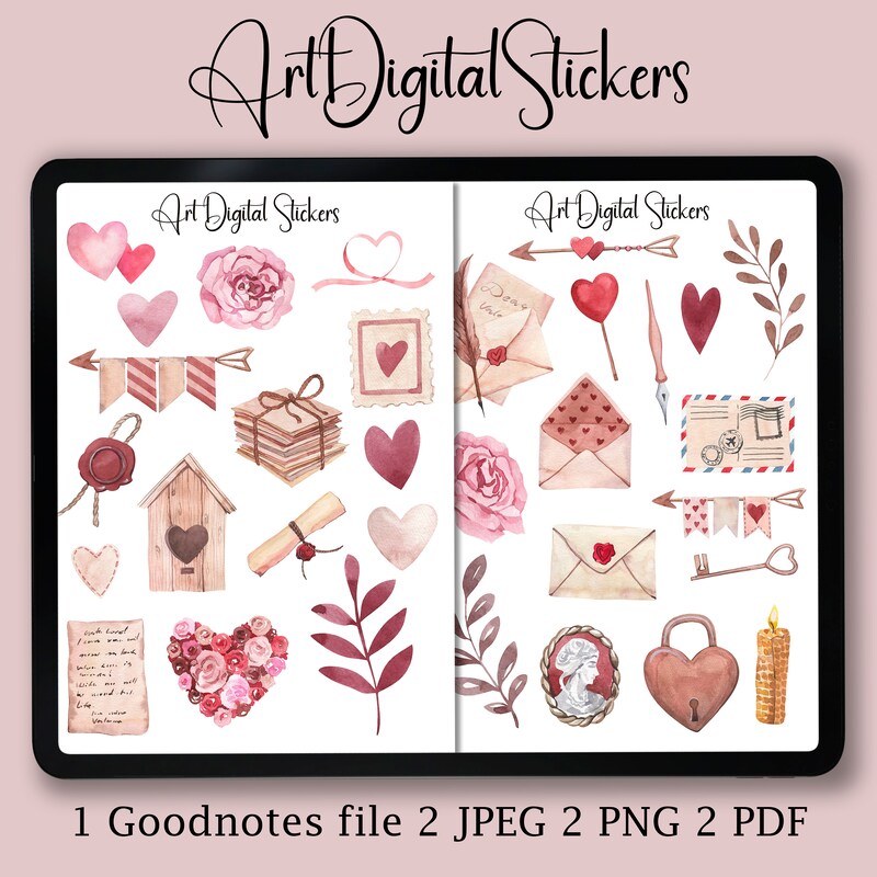 Digital Stickers - Etsy