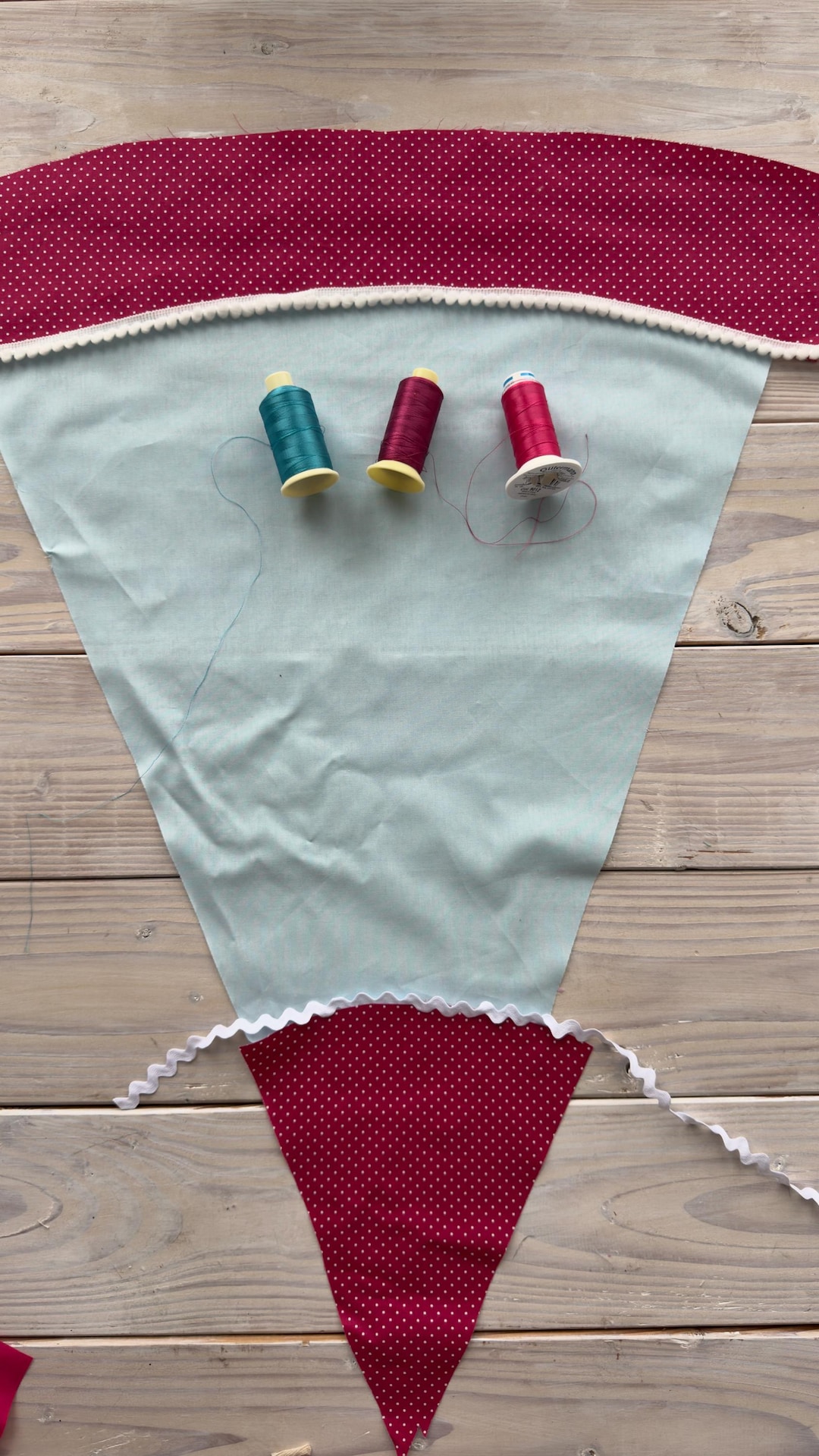Personalized Fabric School Cone With Name | Turtle and Floral Vine ...