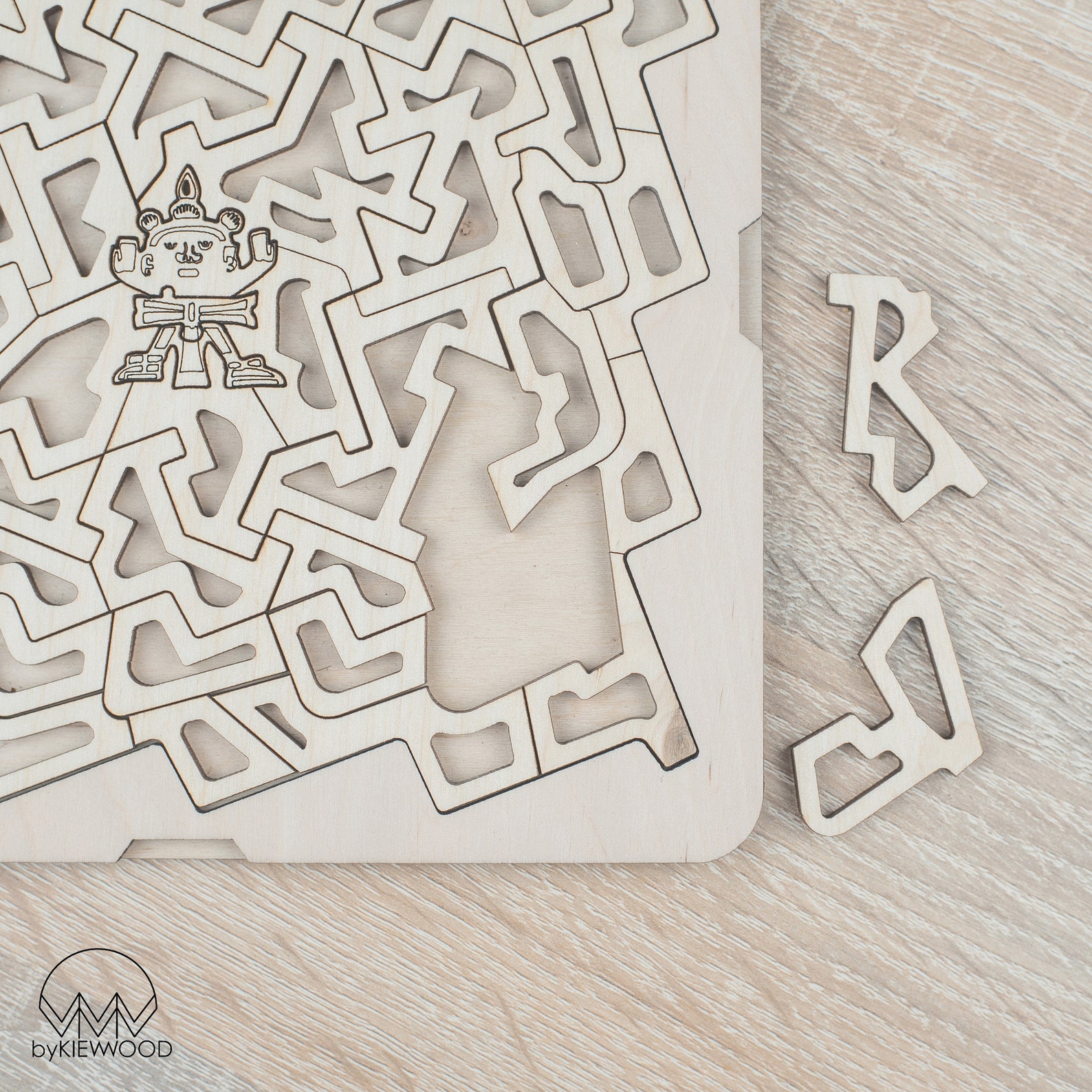 New Challenging AZTEC Fractal Puzzle Jigsaw Gamegift for a - Etsy