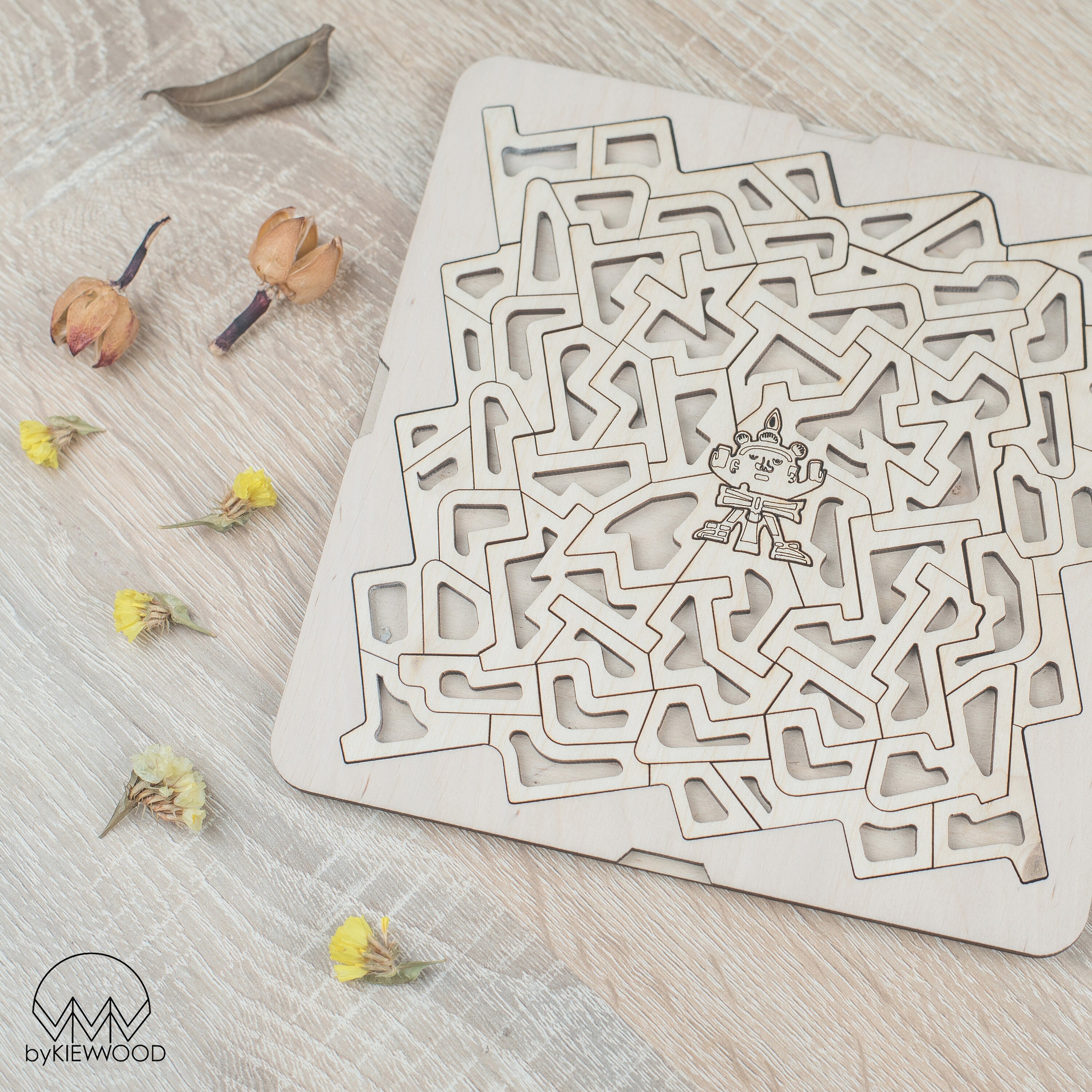 New Challenging AZTEC Fractal Puzzle Jigsaw Gamegift for a - Etsy