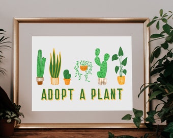 Adopt a Plant - Etsy