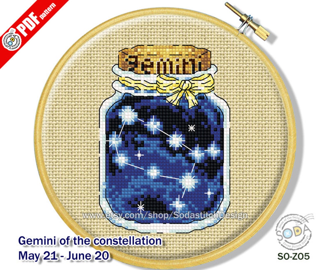 Constellation Cross Stitch PatternCross Stitch chartCounted | Etsy