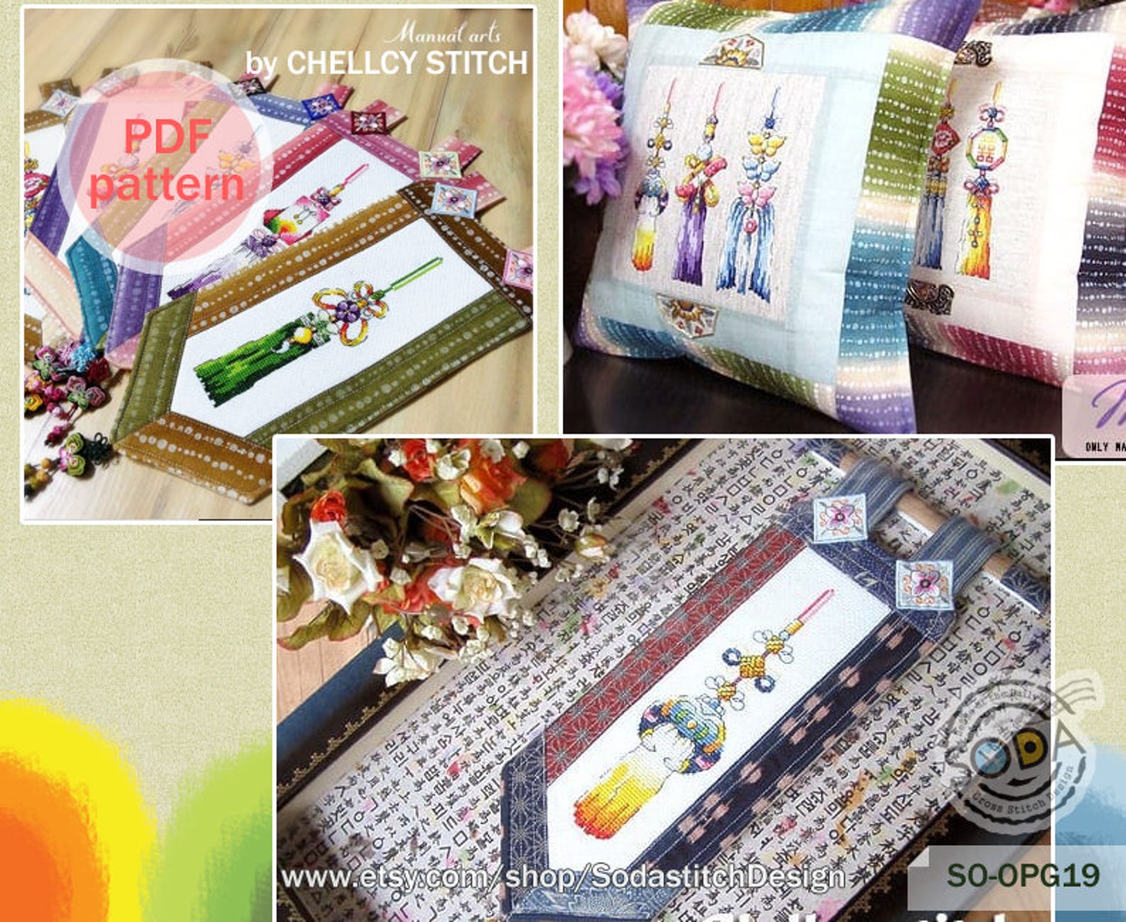 Cross Stitch Pattern Pdf Traditional Korean Culture Counted - Etsy