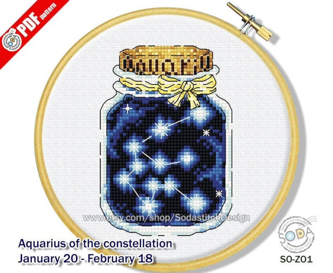 Constellation Cross Stitch Pattern,cross Stitch Chart,counted Cross ...