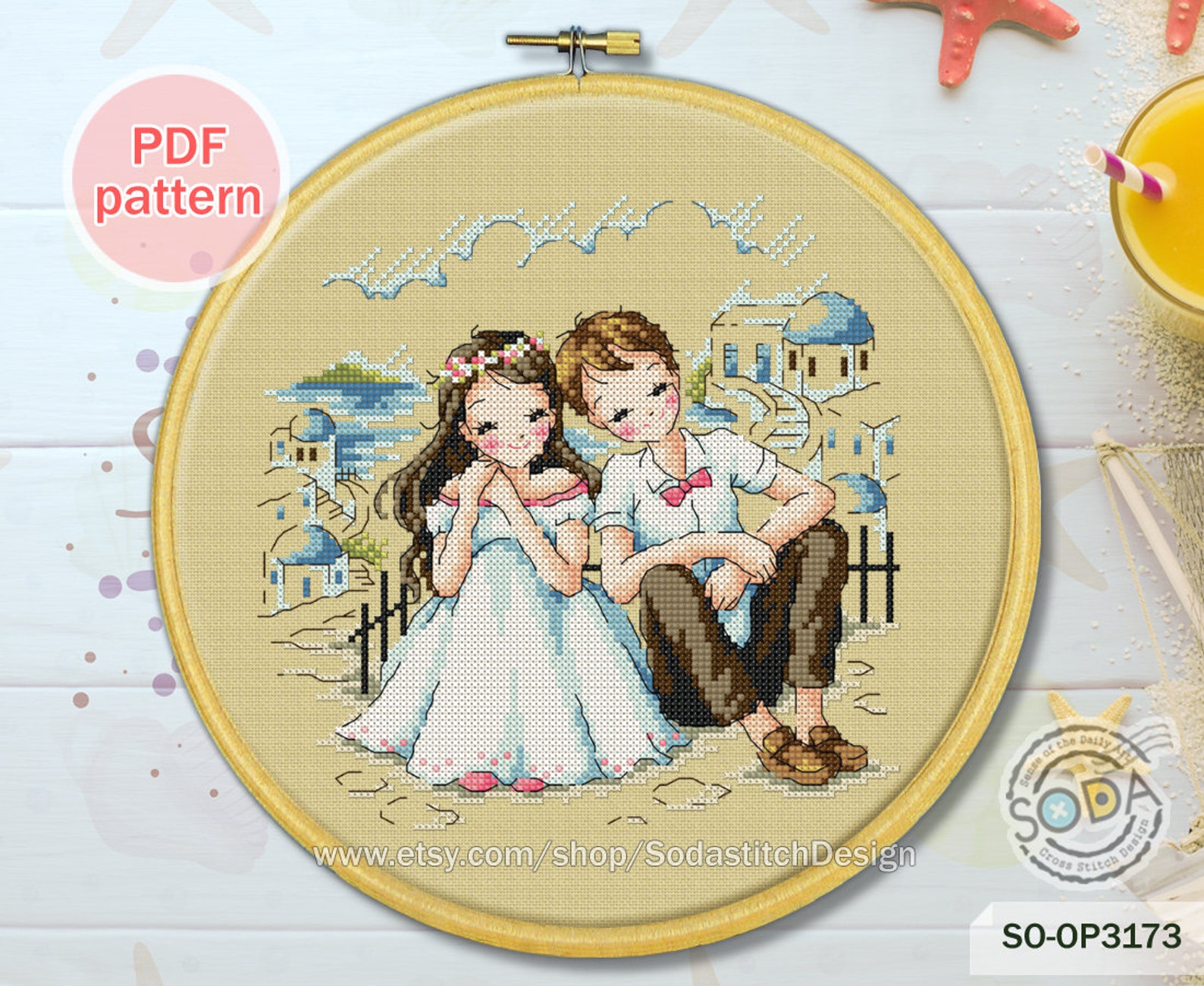 Cross Stitch Patternmodern Instant Pdf Download Counted - Etsy