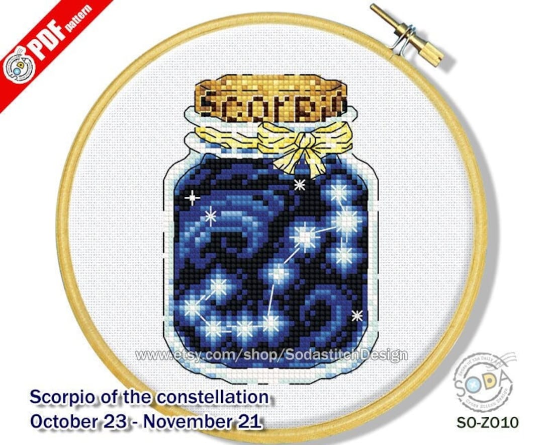 Constellation Cross Stitch Pattern,cross Stitch Chart,counted Cross ...