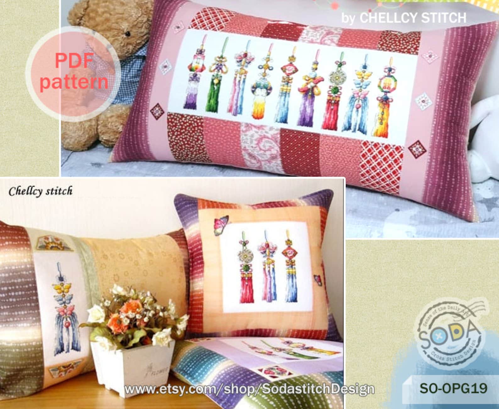 Cross Stitch Pattern Pdf Traditional Korean Culture Counted - Etsy