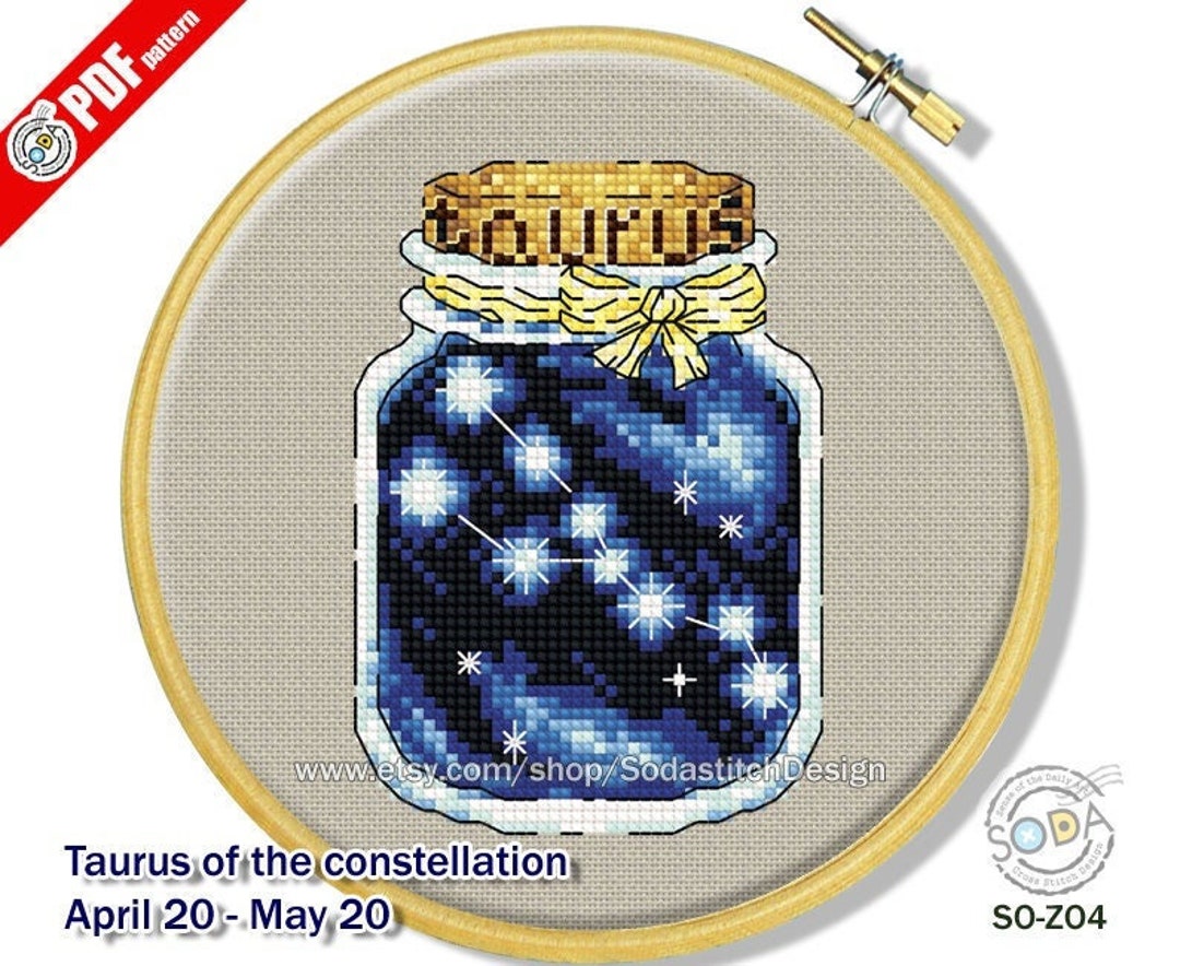 Constellation Cross Stitch Pattern,cross Stitch Chart,counted Cross ...