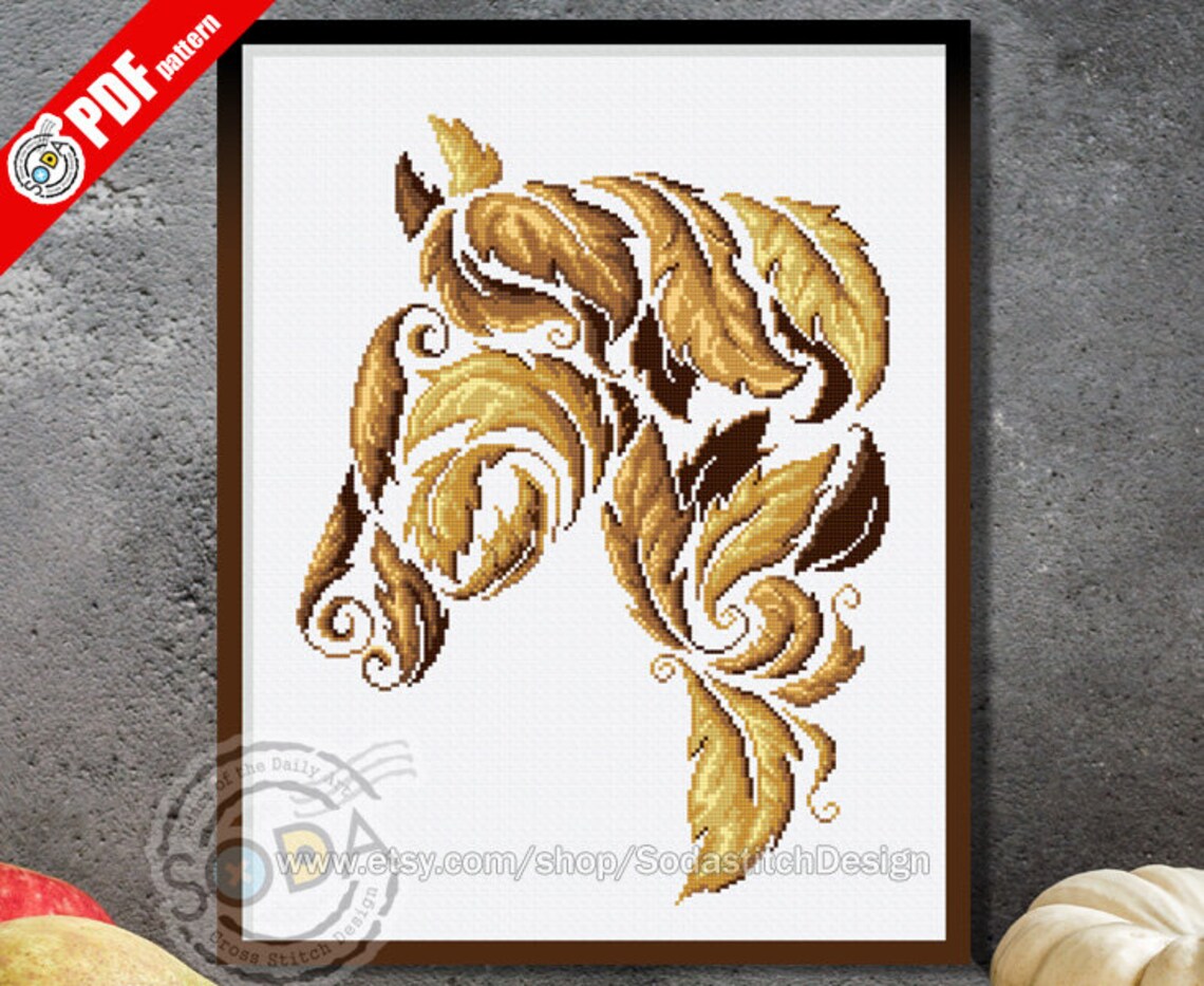 Cross Stitch Pattern Pdf Counted Instant PDF Downloadso-op144 - Etsy