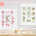 Green Tea Cross Stitch Patterntea Plant Matcha Latte Ice - Etsy