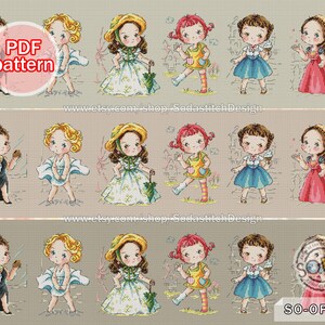 Cross Stitch Pattern Pdf Movie Actress Hollywood Film, SO-OPG63 'movies ...