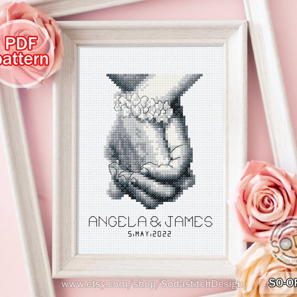 Cross Stitch Wedding - Etsy