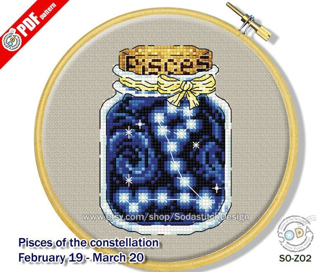 Constellation Cross Stitch Pattern,cross Stitch Chart,counted Cross ...