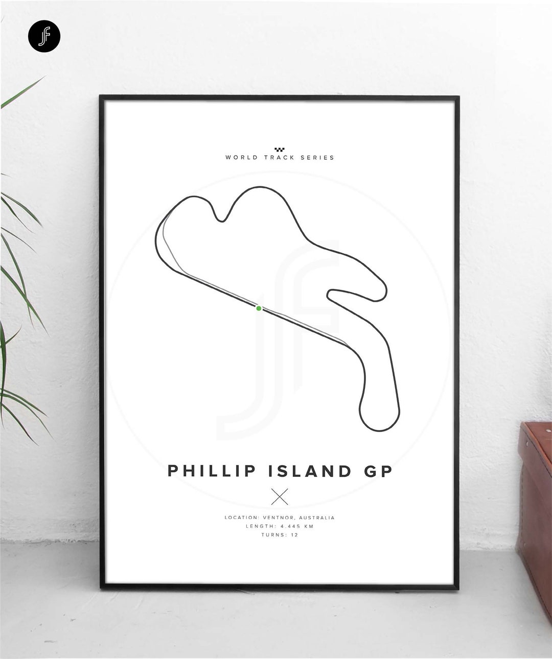 Phillip Island Gp - WORLD TRACK SERIES - All Sizes! - Racing Poster ...