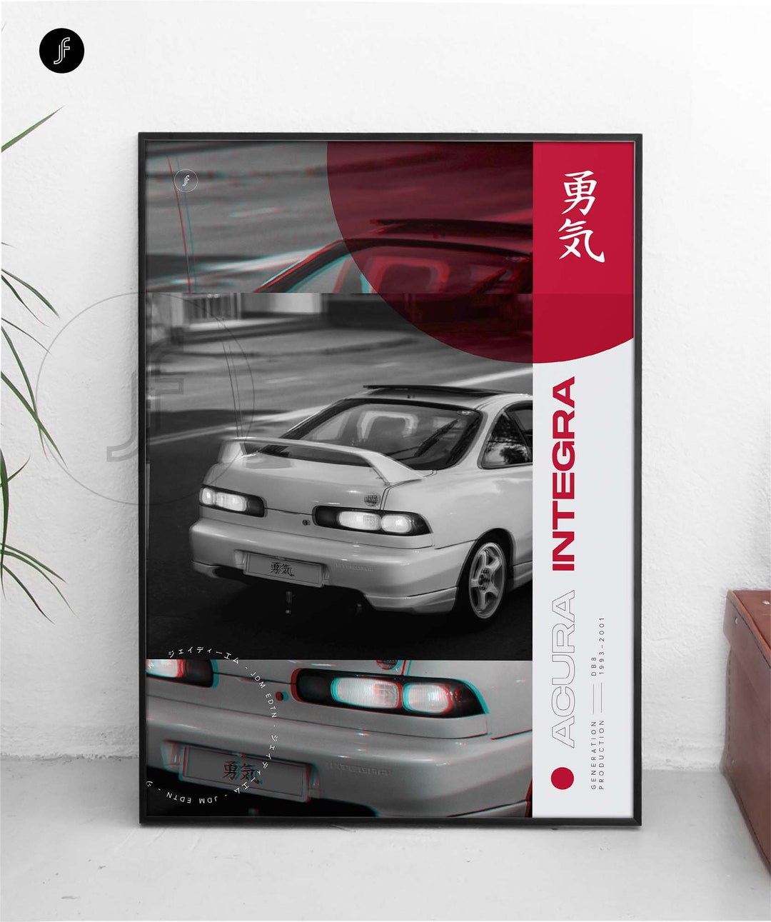 JDM Acura Integra - All Sizes A4-B1! Jdm Poster / Wangan / Japan ...