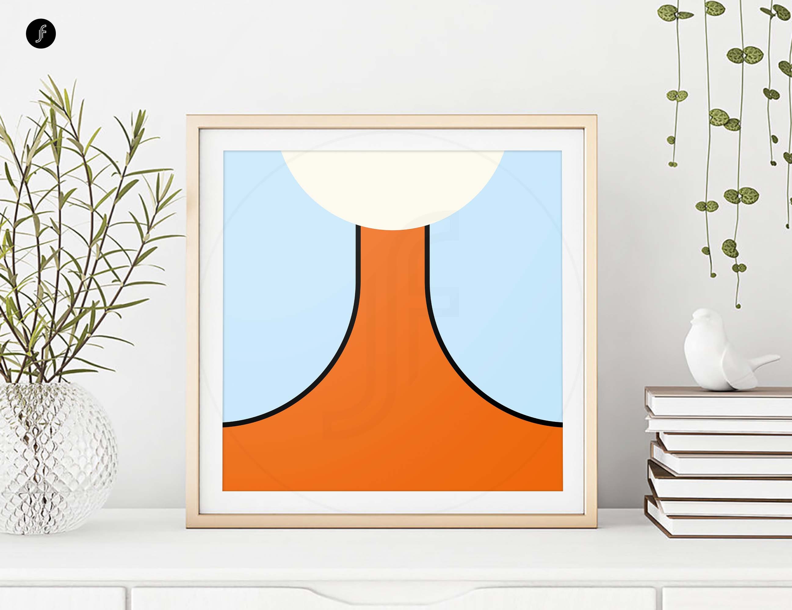 Gulf Racing Livery Icon Poster - ICONS - Square Prints A4/A3/A2/A1 ...