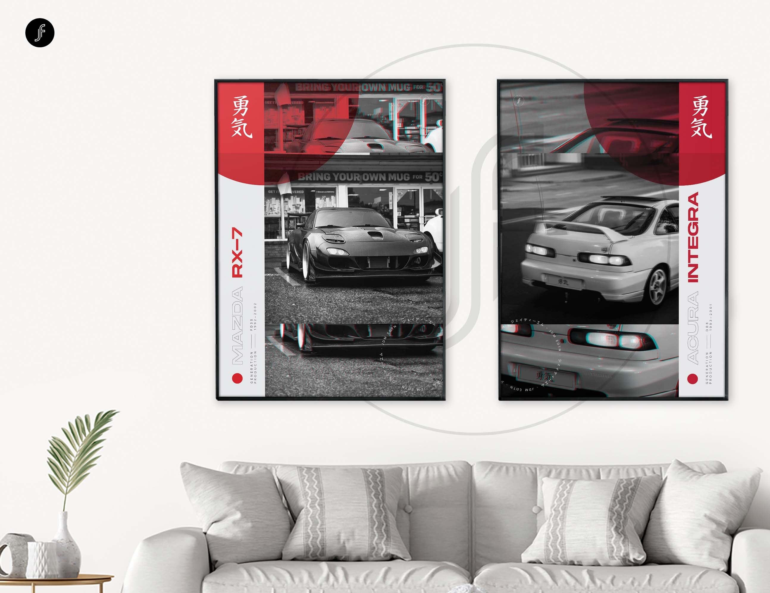 JDM Acura Integra All Sizes A4-B1 Jdm Poster / Wangan / - Etsy