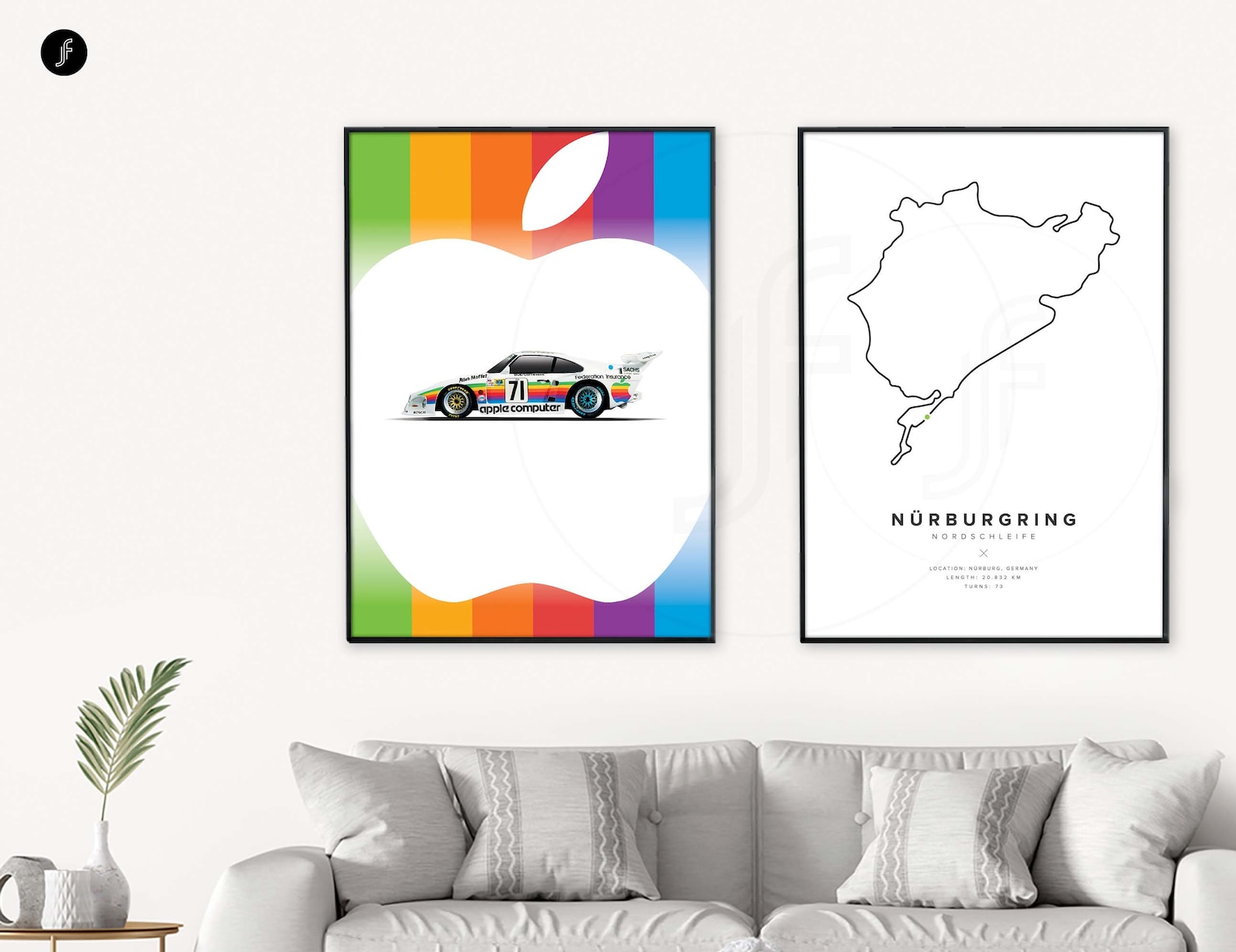 PORSCHE X Apple - LIVERIES Series - Prints A4/A3/A2/A1 - Digital Work ...