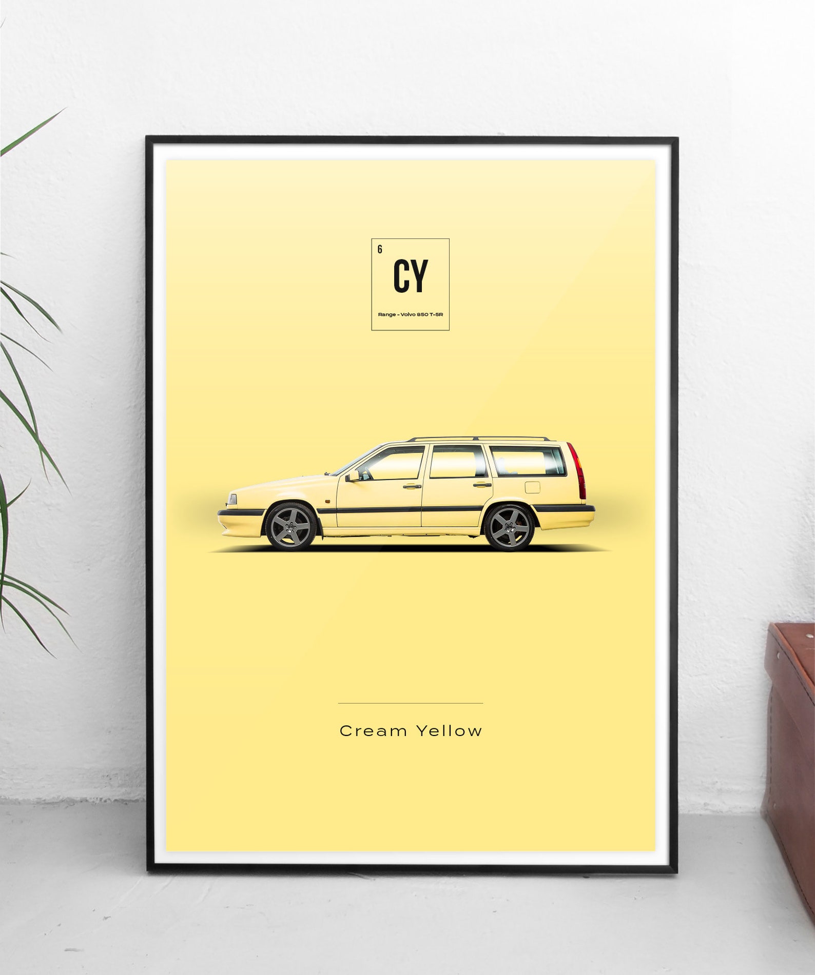 World Paint Colours Volvo 850 T5R Cream Yellow All - Etsy