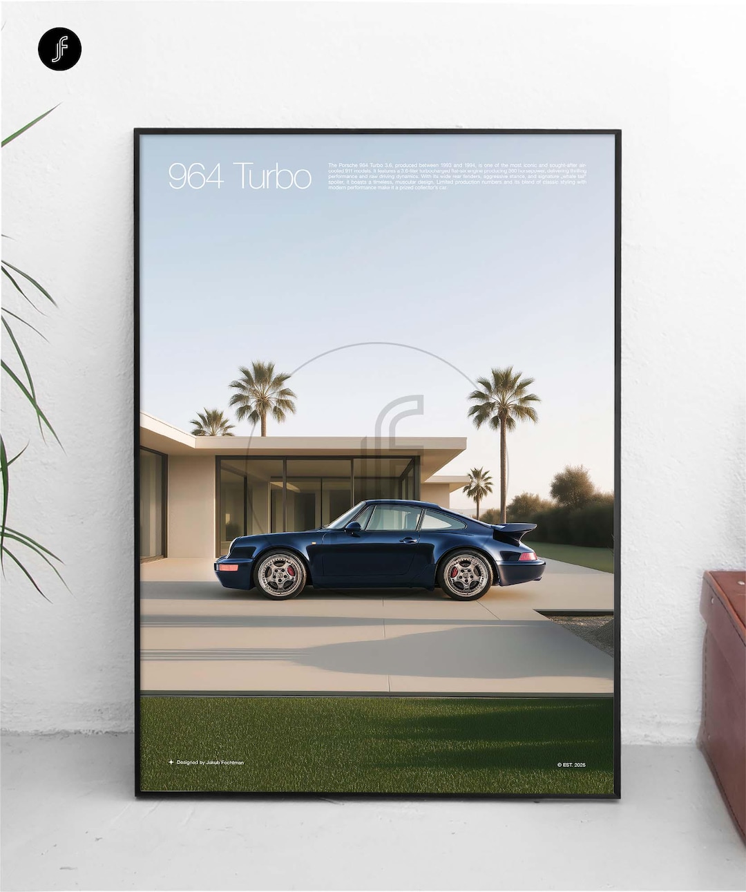 Porsche 911 Print, Minimal Porsche Poster, Car Poster, Porsche Fan Gift ...