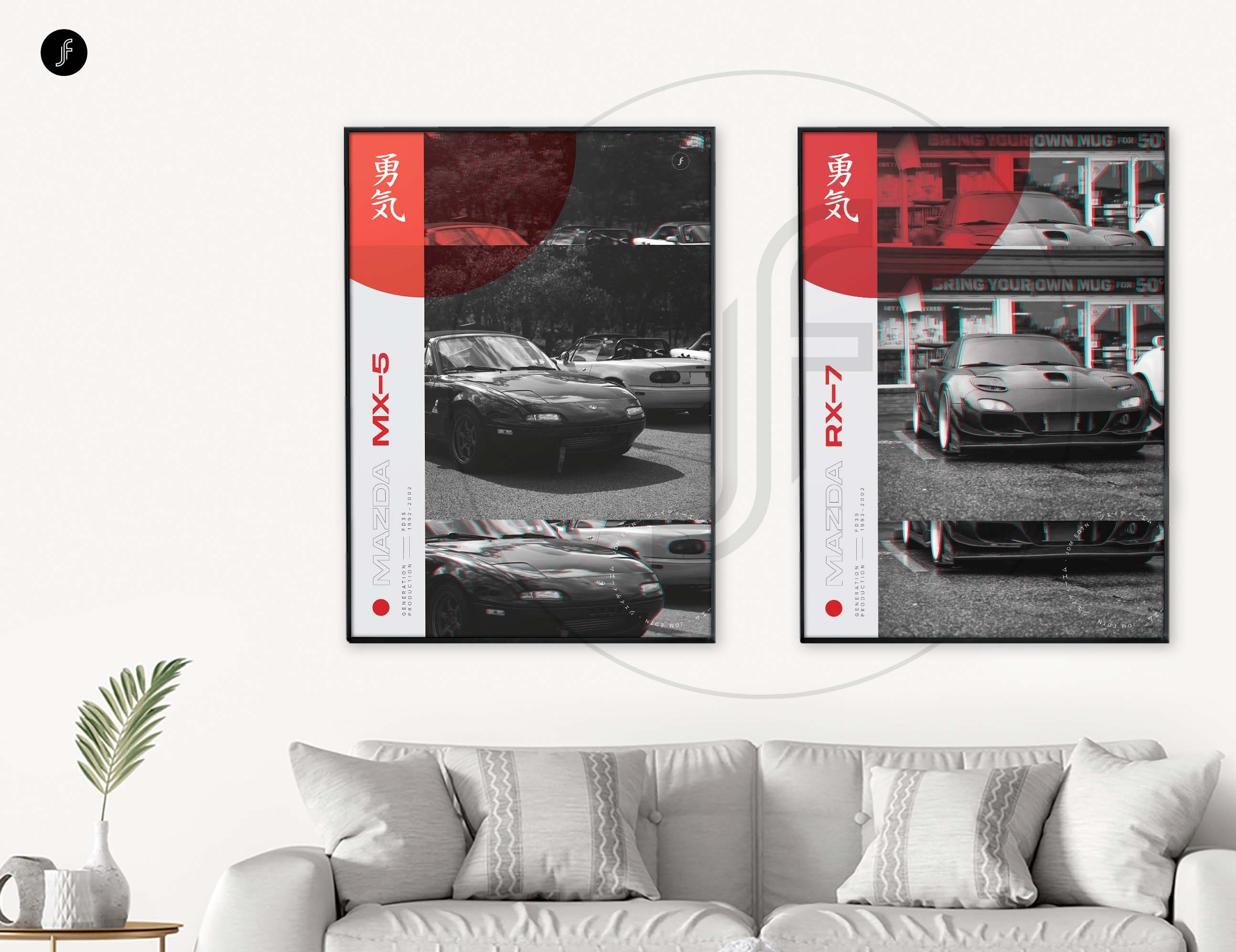 JDM Mazda MX5 All Sizes A4-B1 Jdm Poster / Wangan / Japan / - Etsy