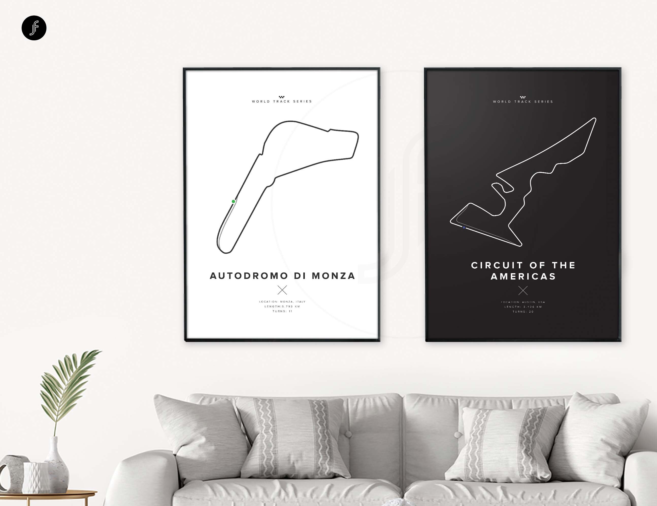 Monza Italy WORLD TRACK SERIES All Sizes Digital Poster - Etsy Canada