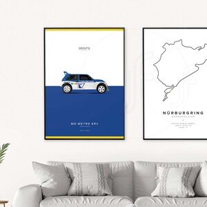 MG Metro 6R4 - GROUP B Legends - Prints A4/A3/A2/A1 - Digital Poster ...