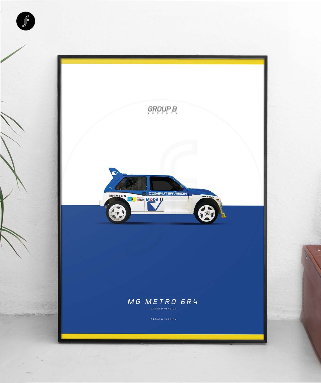 MG Metro 6R4 - GROUP B Legends - Prints A4/A3/A2/A1 - Digital Poster ...