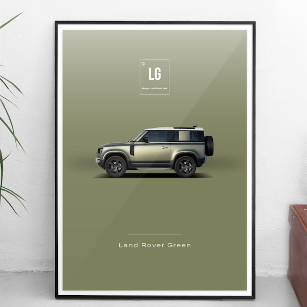 Land rover print - Etsy Nederland