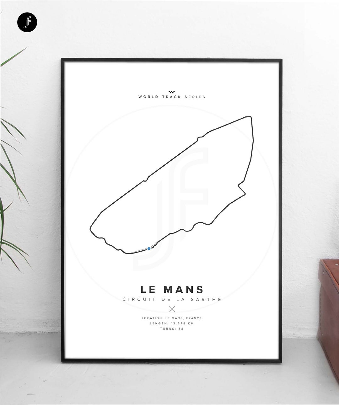 Le Mans - WORLD TRACK SERIES - All Sizes! - Digital Poster / Work ...