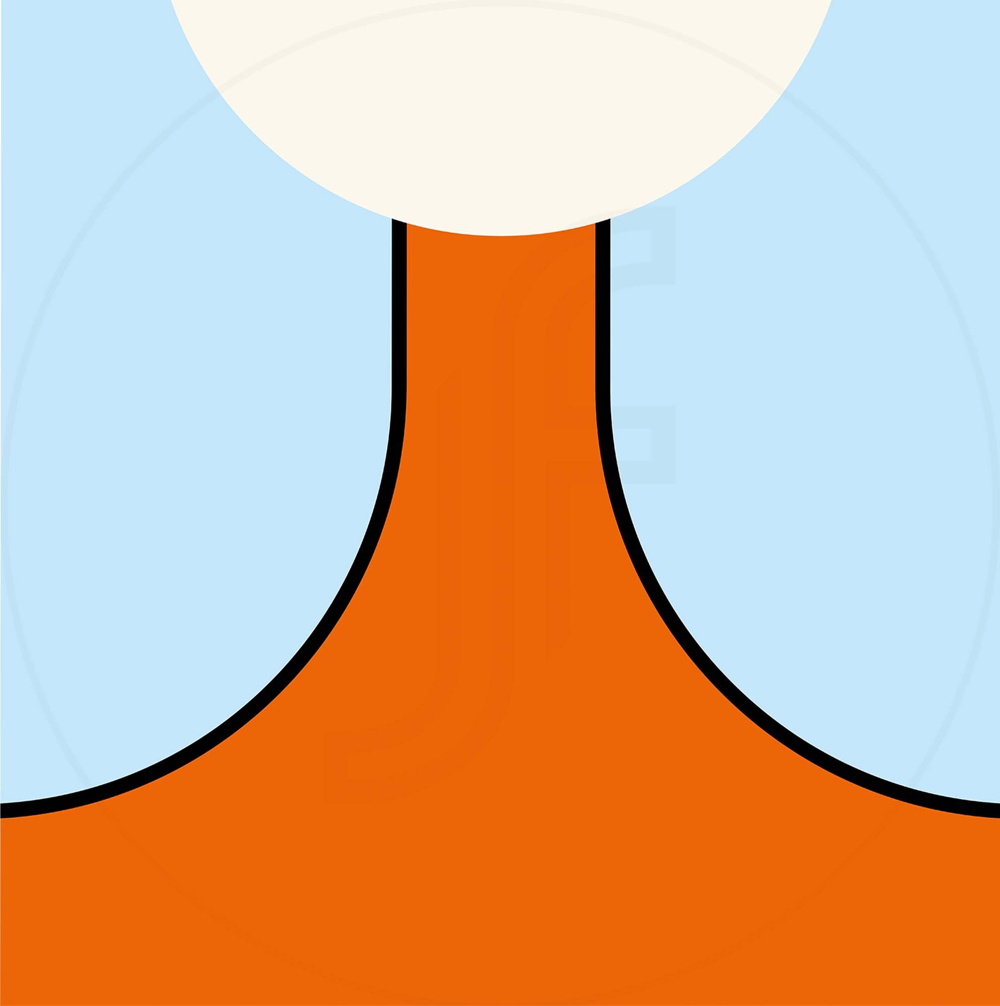 Gulf Racing Livery Icon Poster - ICONS - Square Prints A4/A3/A2/A1 ...