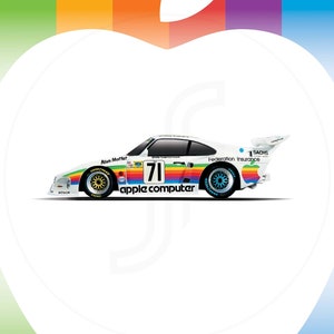 PORSCHE X Apple - LIVERIES Series - Prints A4/A3/A2/A1 - Digital Work ...