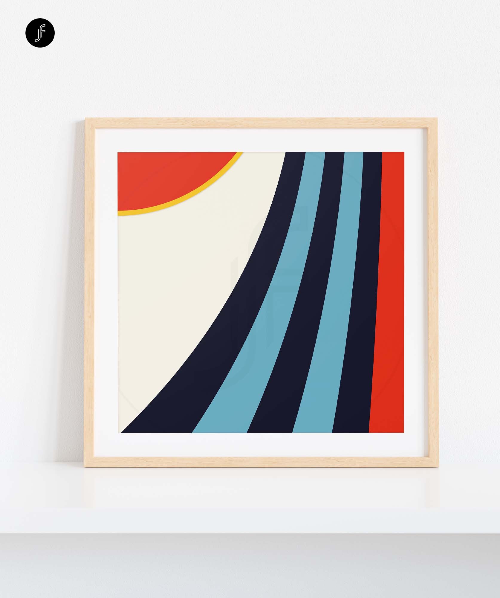 Martini Racing Livery Icon Poster ICONS Square Prints - Etsy