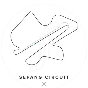 Sepang Circuit - WORLD TRACK SERIES - All Sizes! - Digital Poster ...