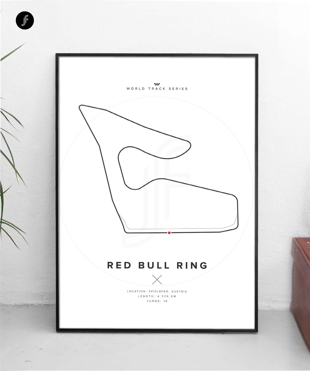 Red Bull Ring Austria - WORLD TRACK SERIES -all Sizes! -racing Poster ...