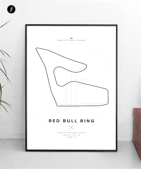 Red Bull Ring Austria WORLD TRACK SERIES all Sizes racing | Etsy