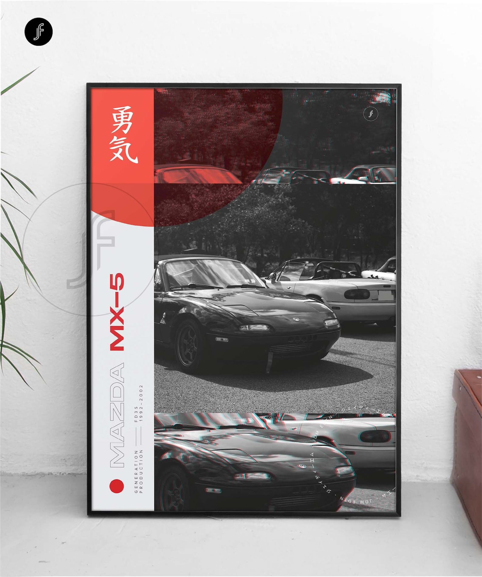 JDM Mazda MX5 All Sizes A4-B1 Jdm Poster / Wangan / Japan / - Etsy