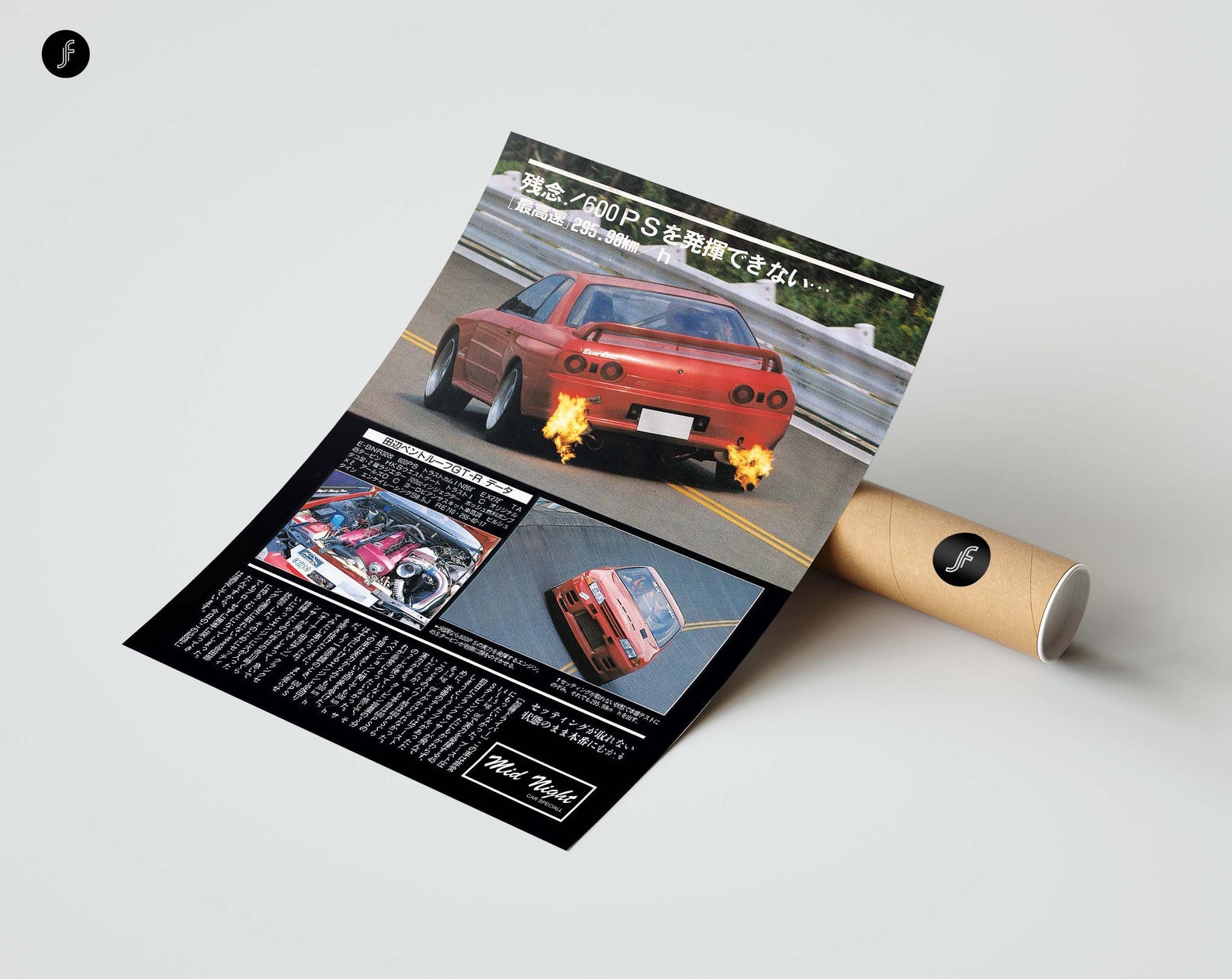 JDM Mid Night Club Nissan GT-R R32 All Sizes Poster / - Etsy