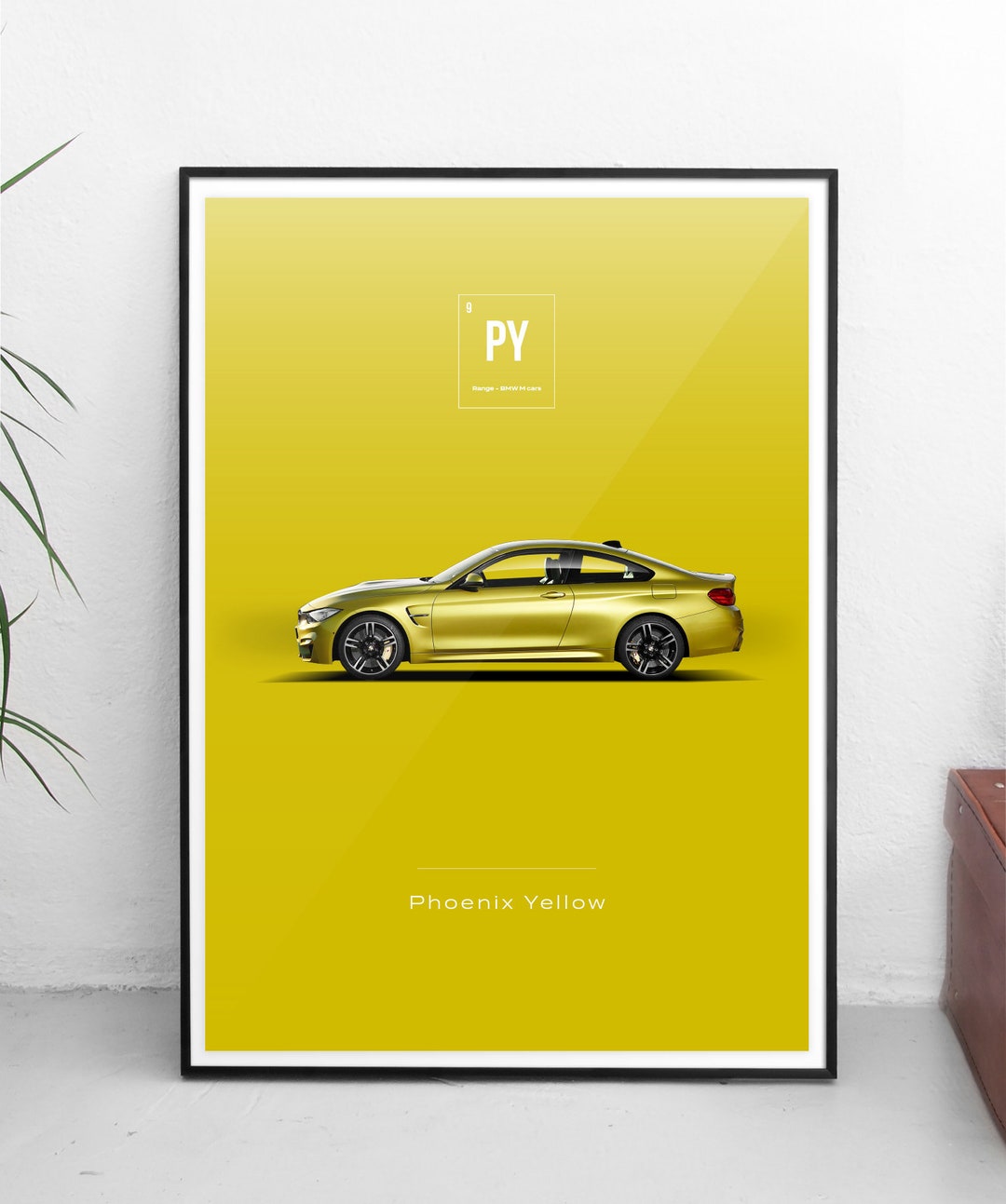 World Paint Colours BMW M4 Phoenix Yellow All Sizes - Etsy