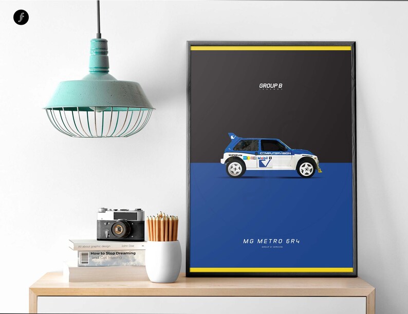MG Metro 6R4 - GROUP B Legends - Prints A4/A3/A2/A1 - Digital Poster ...