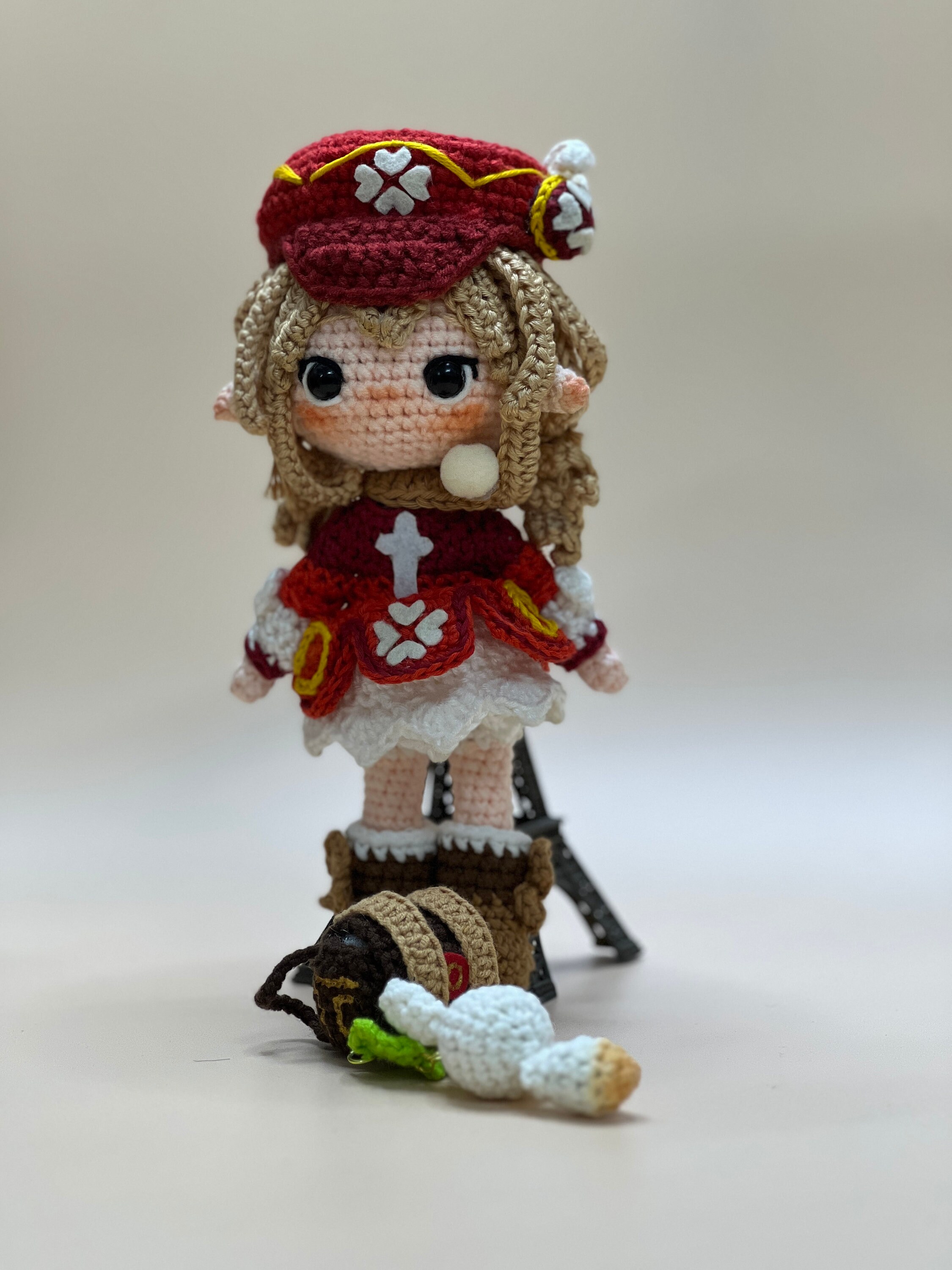 Genshin Impact Klee Crochet Doll Limited Edition - Etsy