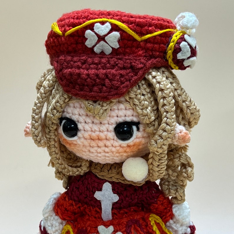 Genshin Impact Klee Crochet Doll Limited Edition - Etsy